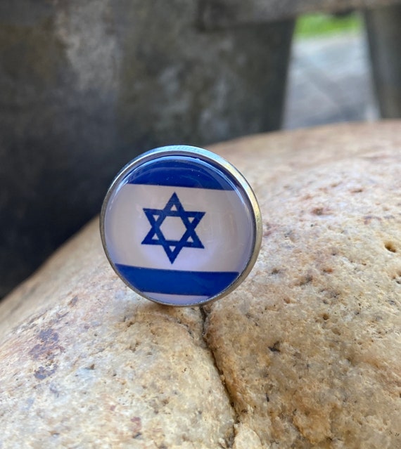 Israel Flag Pin Israel Pin Israel Brooch | Etsy