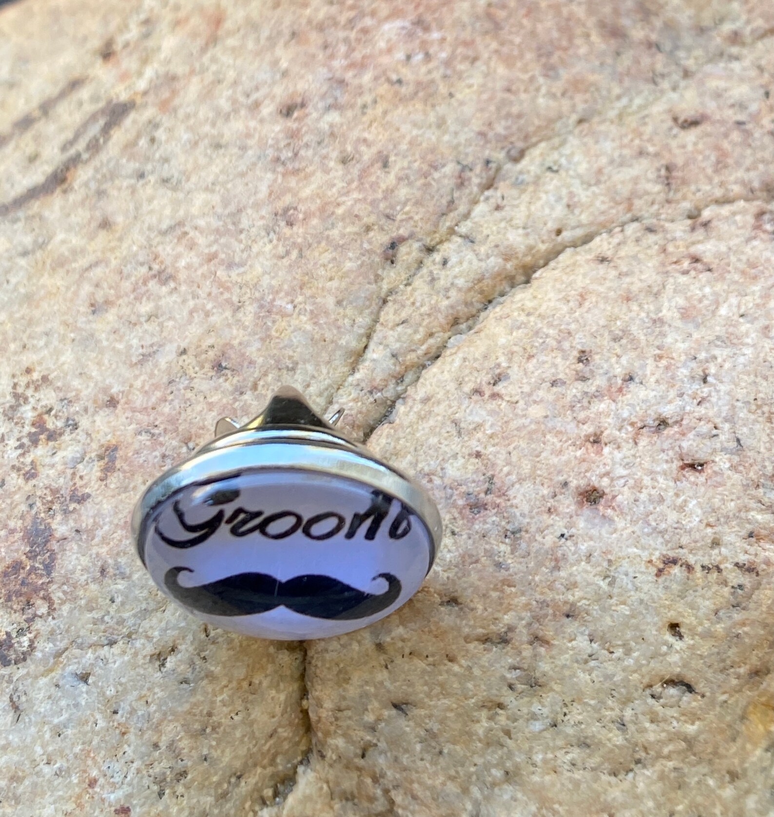 Groom Mustache Pin Mustache Groom Pin Mustache Groom Brooch | Etsy
