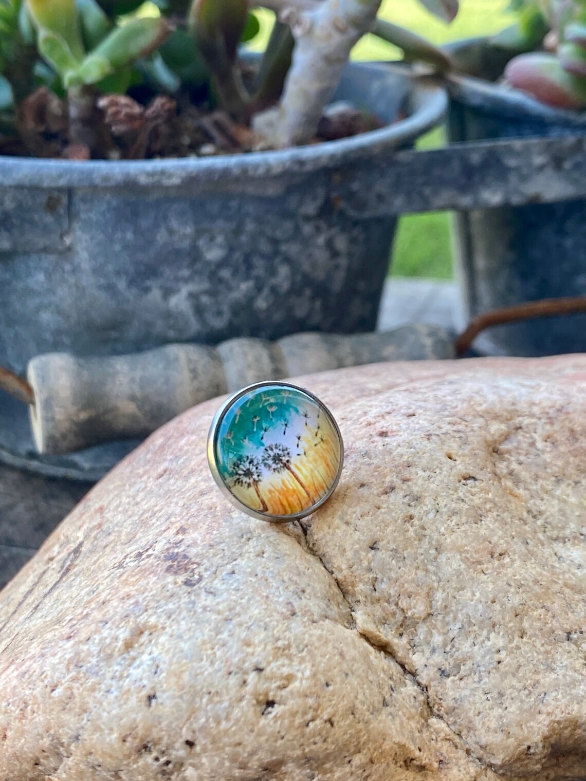 Dandelion Pin Make A Wish Pin Dandelion Broach - Etsy