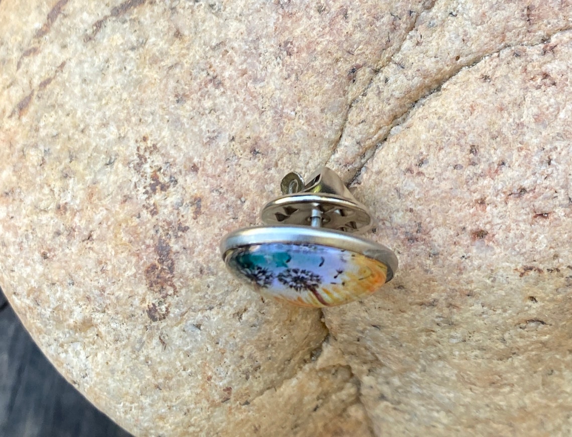 Dandelion Pin Make A Wish Pin Dandelion Broach - Etsy