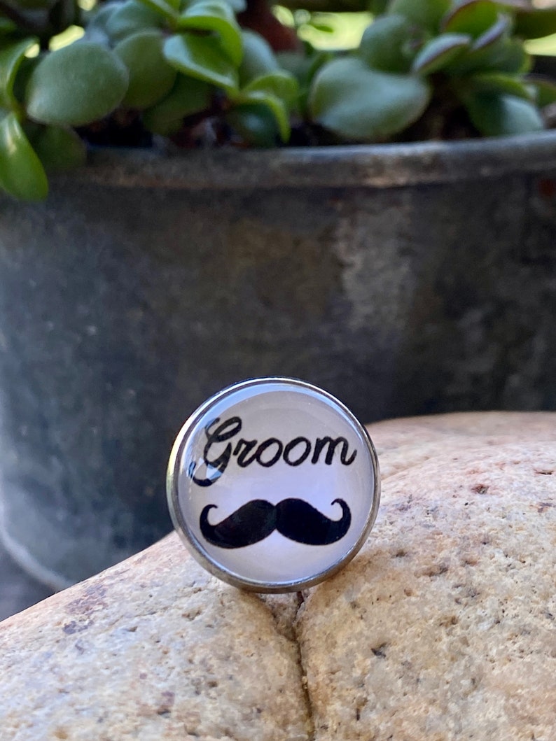 Groom Mustache Pin Mustache Groom Pin Mustache Groom Brooch - Etsy