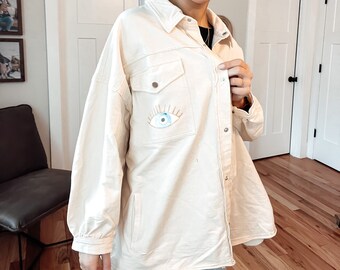 Evil Eye Jacket | Etsy