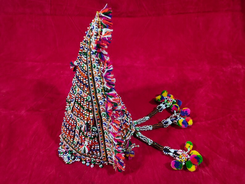 Banjara Cap Hat Topi Vintage Banjara Tribal Kuchi | Etsy