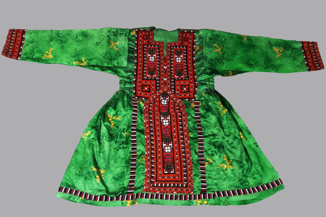 Handmade Balochi Dress,baluchi Gypsy Banjara Tribal Hand Embroidered ...