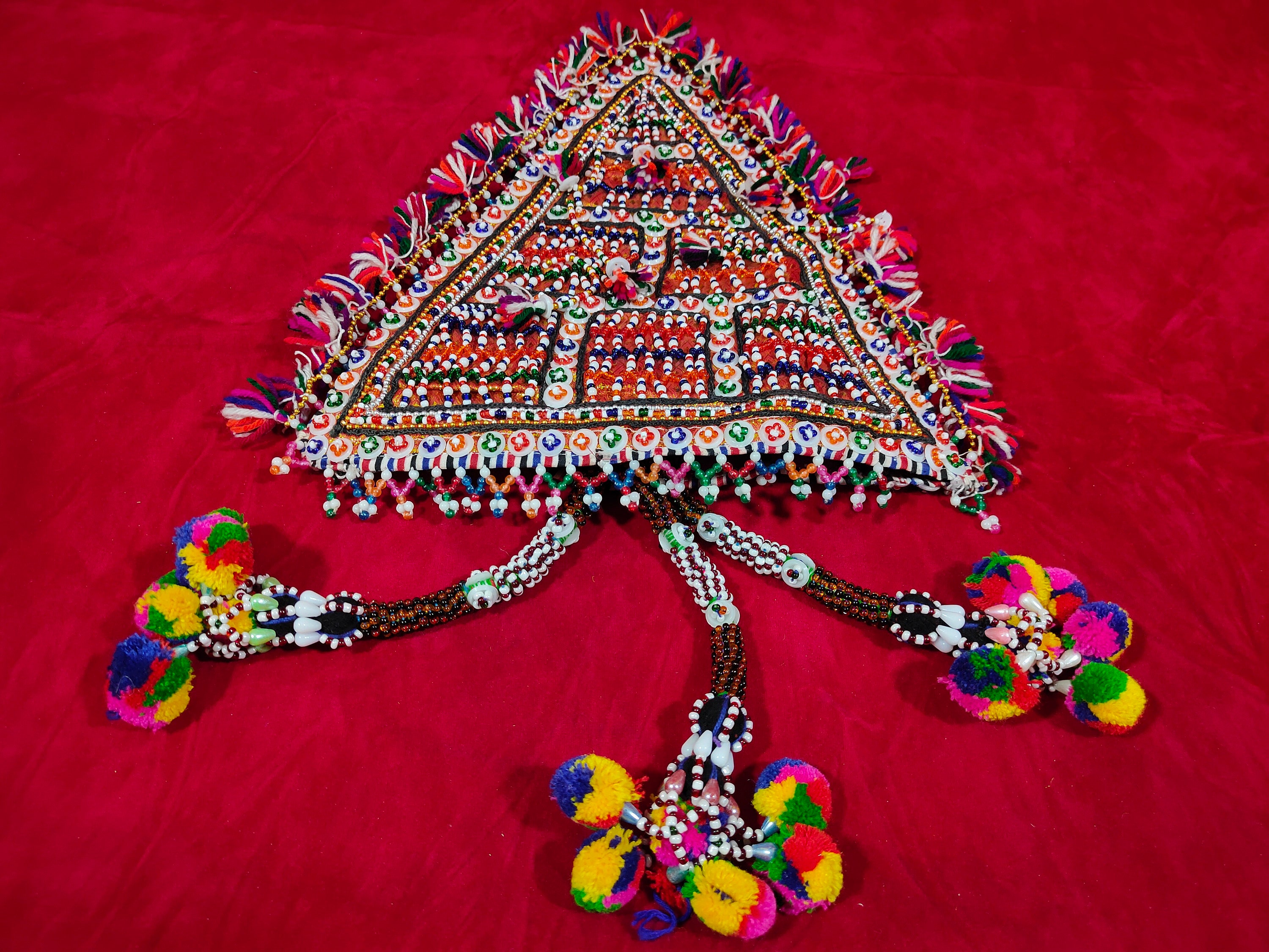 Banjara Cap Hat Topi Vintage Banjara Tribal Kuchi | Etsy