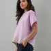 Square Linen Top * Oversized Linen Top * Wide Neck Top * Basic Linen ...