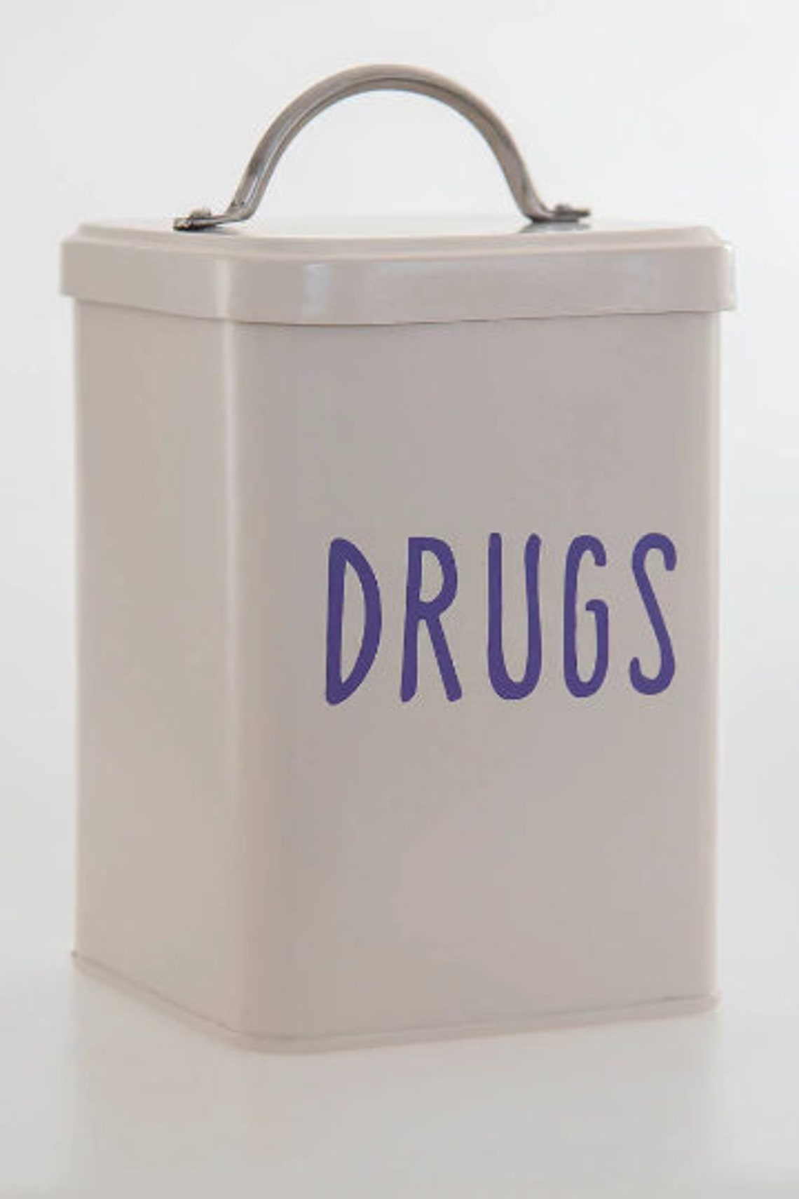 Small Drugs Canister - Etsy UK