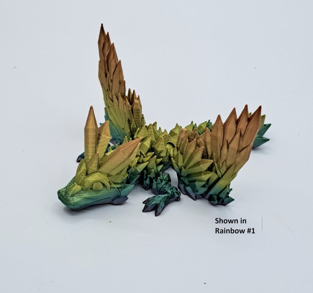 Crystalwing Micro Dragon - Wide Variety of Colors Desk Toy Fidget Toy ...