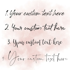 Custom Text on Your Personal Image, Custom Quote Print, Own Photo Wall ...