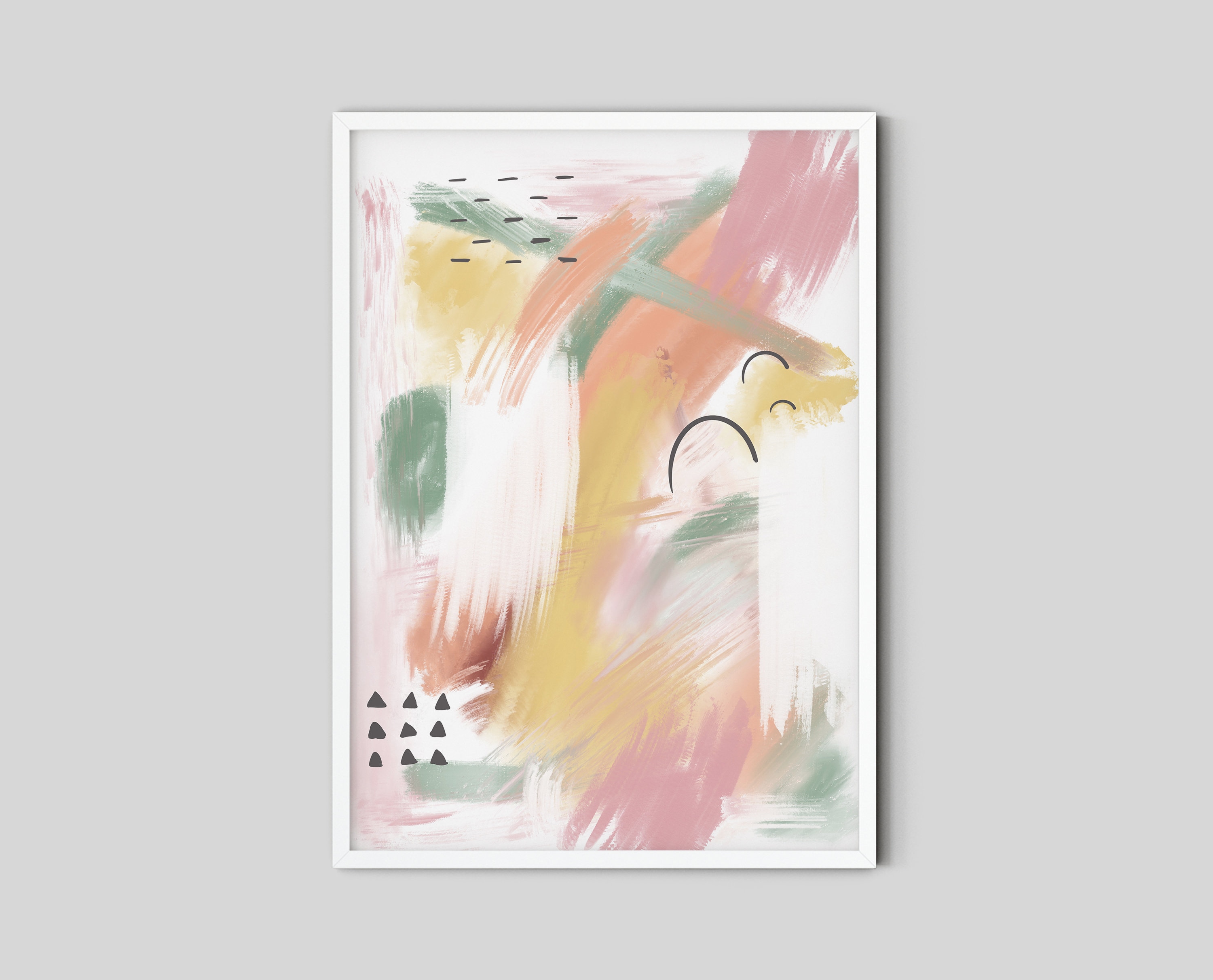 Abstract Painting Abstract Wall Art Abstract Wall Hanging - Etsy