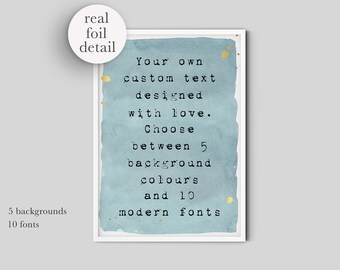 Custom Poem Sign - Etsy