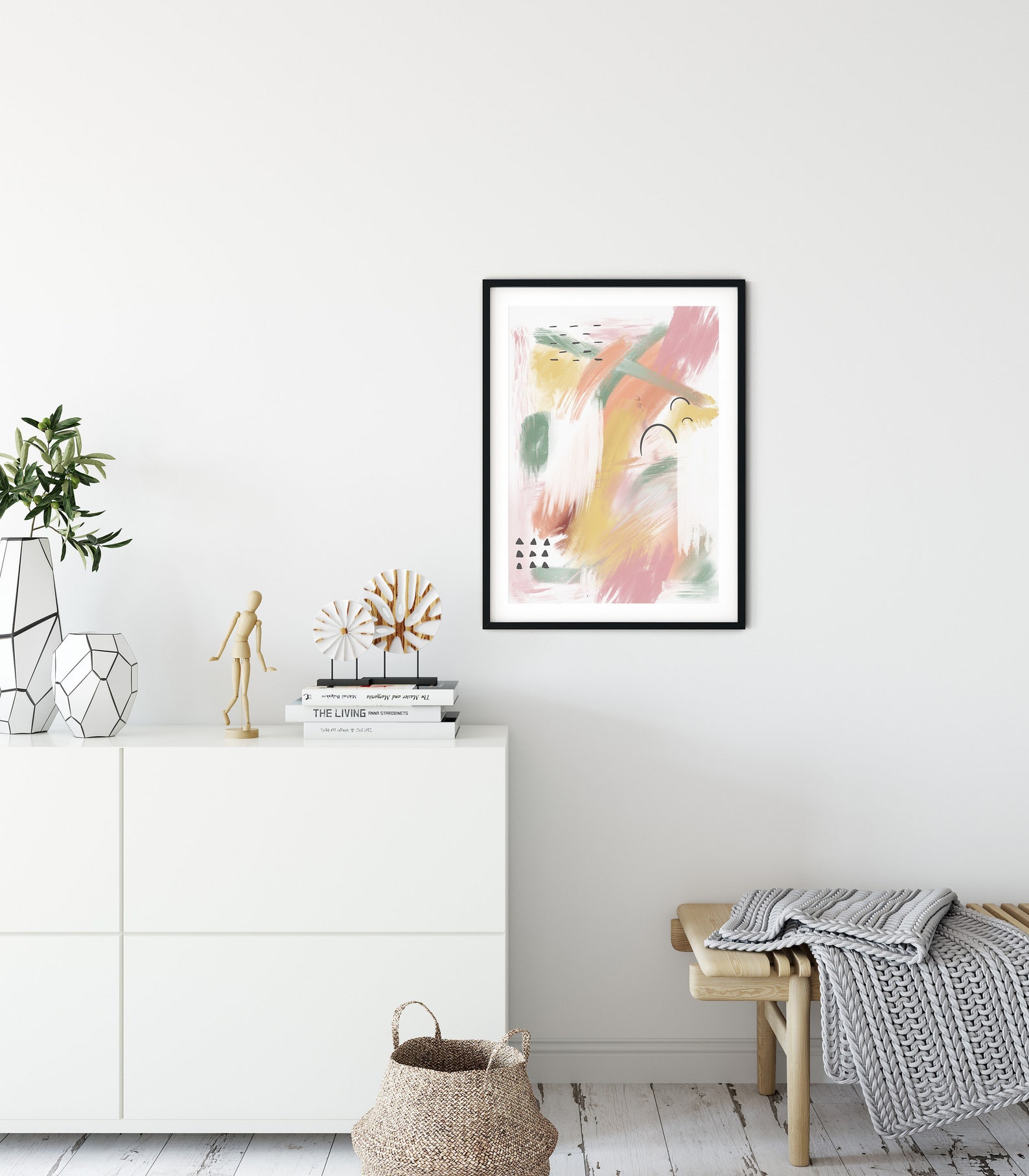 Abstract Painting, Abstract Wall Art, Abstract Wall Hanging, Abstract ...