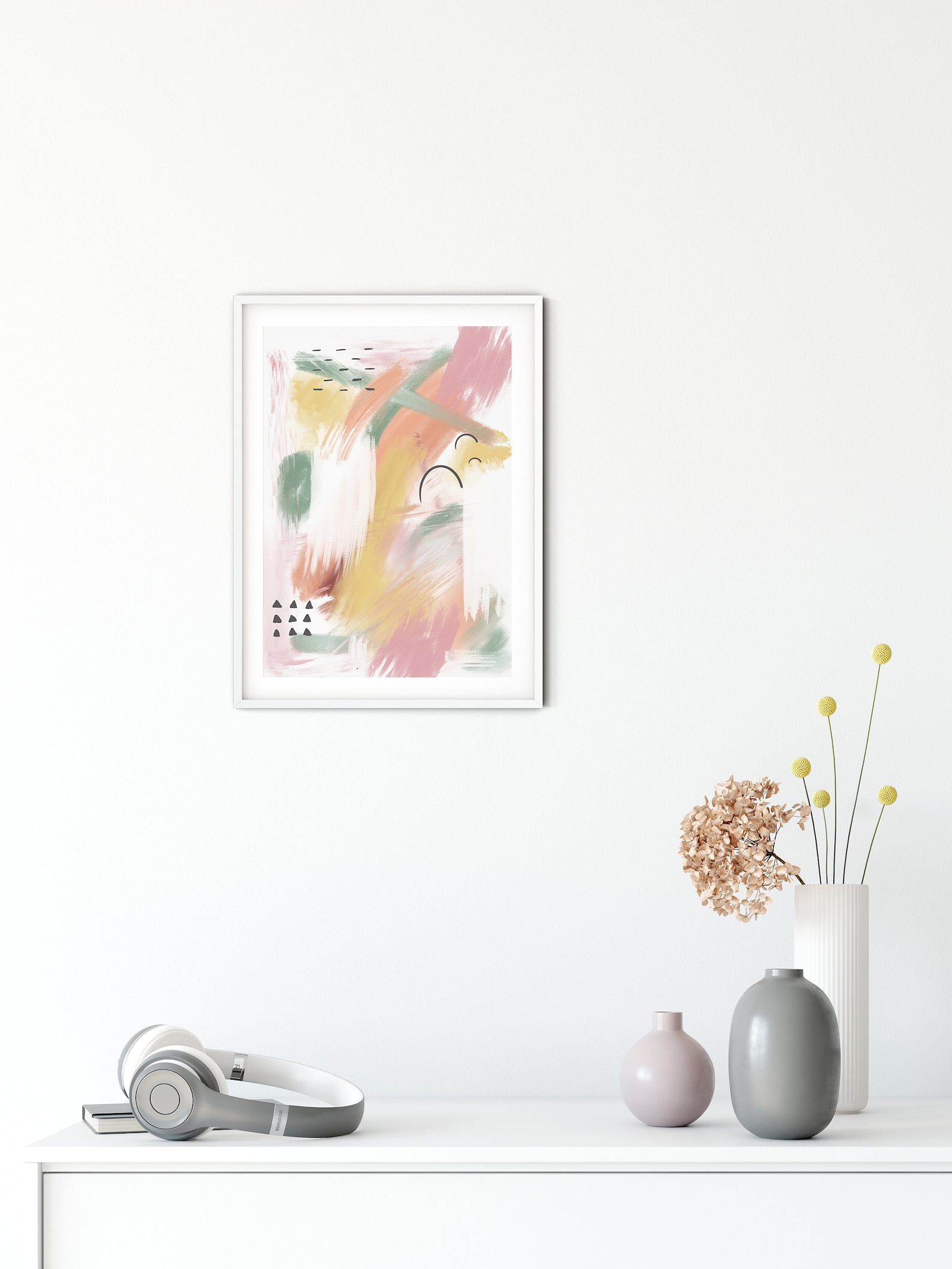 Abstract Painting, Abstract Wall Art, Abstract Wall Hanging, Abstract ...