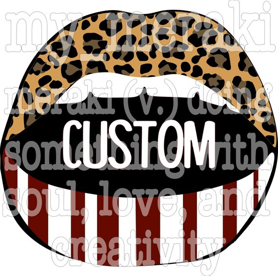 YOU Pick Colors Word Font PNG Svg Digital Download Design - Etsy