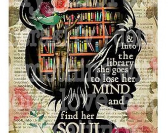 And Into the Library She Goes to Lose Her Mind and Find Her Soul NO ...