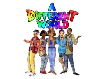 Its a Different World Font Svg | Etsy