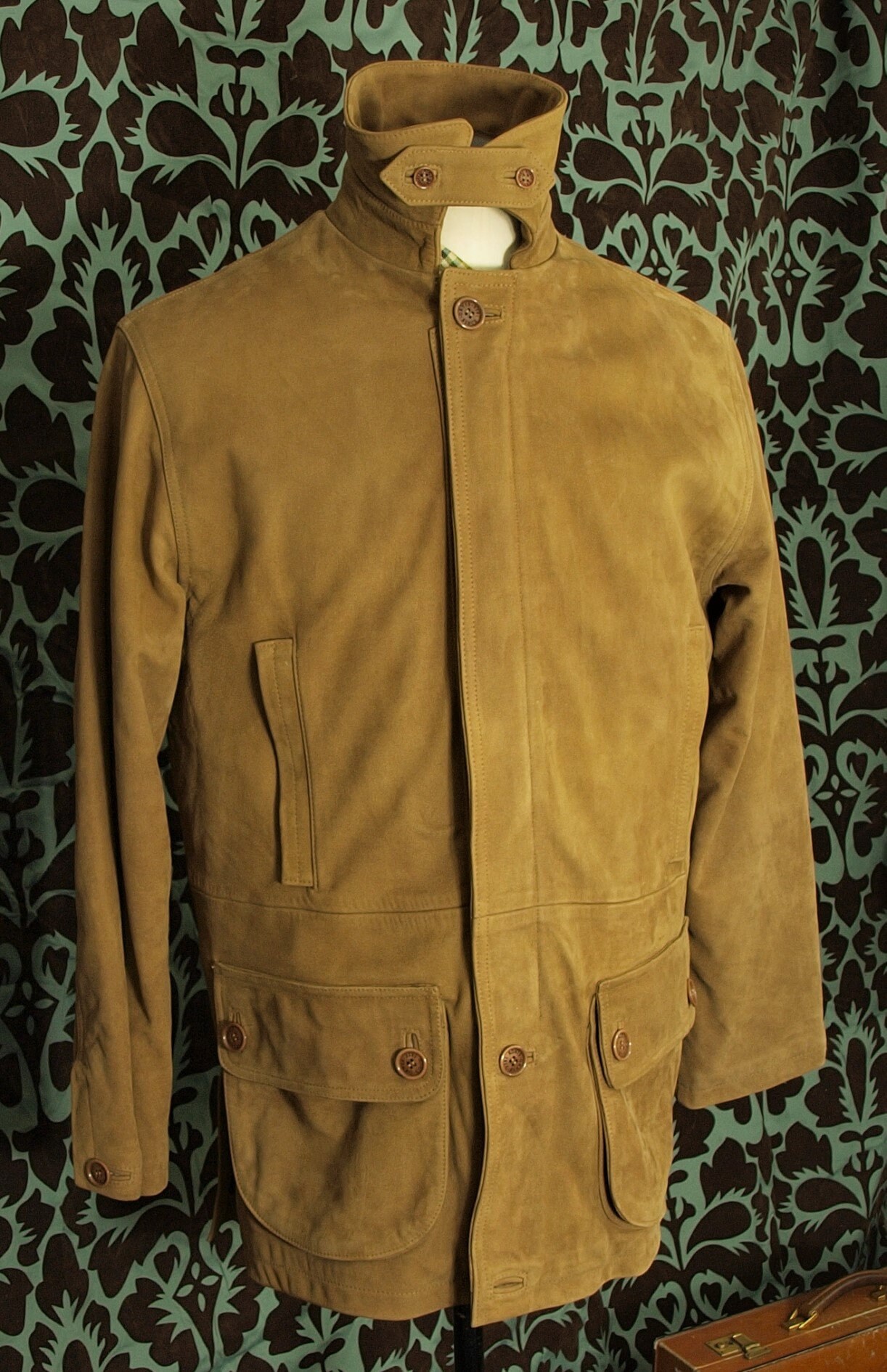 Superb Mens Orvis Bandera Soft Leather Suede Jacket Coat in a larger ... Superb Mens Orvis Bandera Soft Leather Suede Jacket Coat in a larger ...