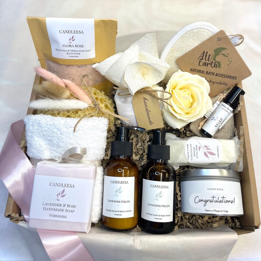 CONGRATULATIONS Pamper Hamper: Gift Box for Her, Graduation Gift for ...