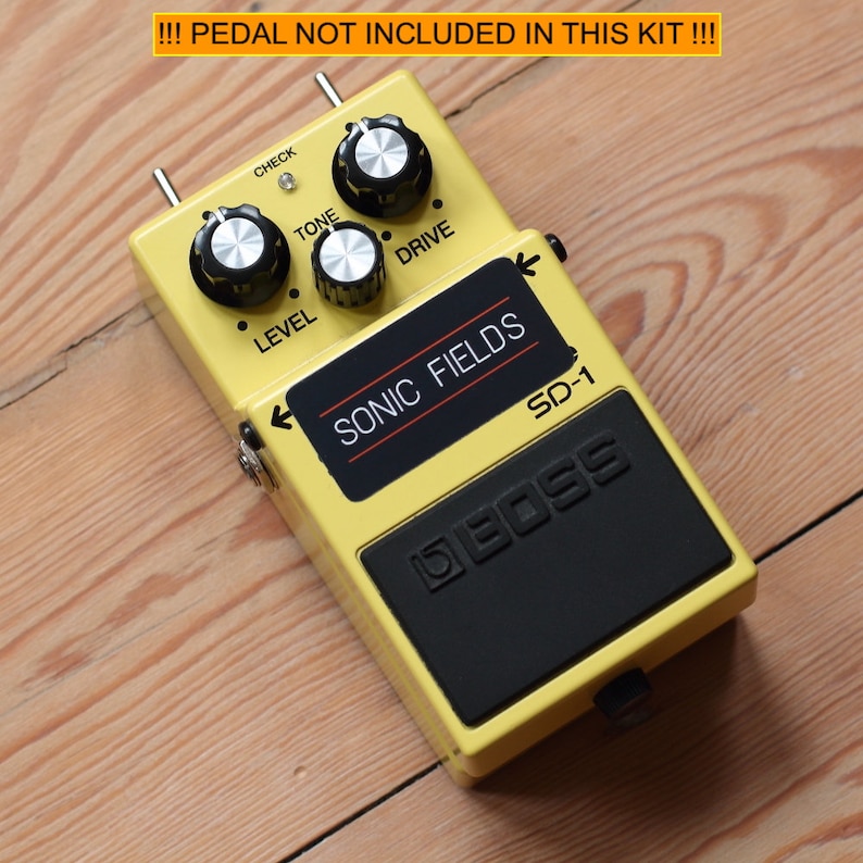 Sonic Fields Boss SD-1 'double Cheese' Mod Instructions Only - Etsy