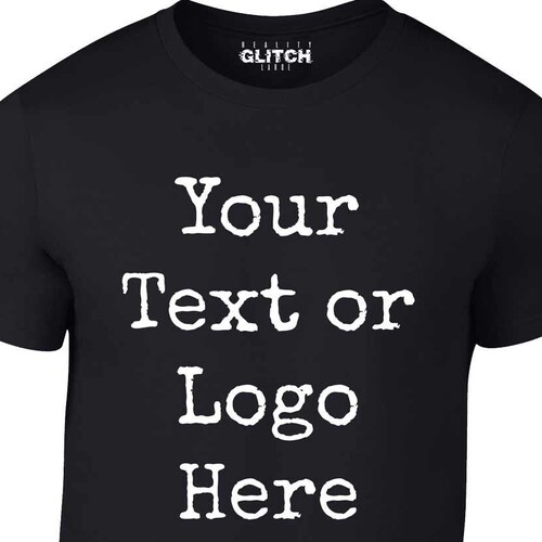 Custom Printed Men's Personalised Front and Back T-shirt | Etsy