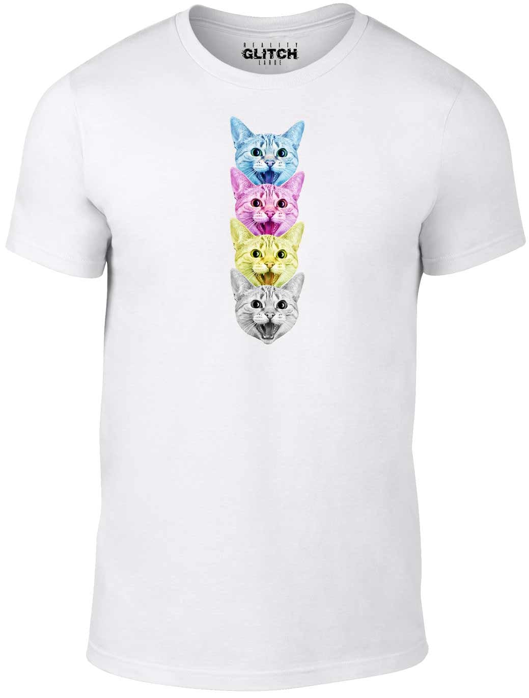 CMYK Cat T-shirt – Funny Colorful Pet Lover Tee, Retro Design Gift - Etsy