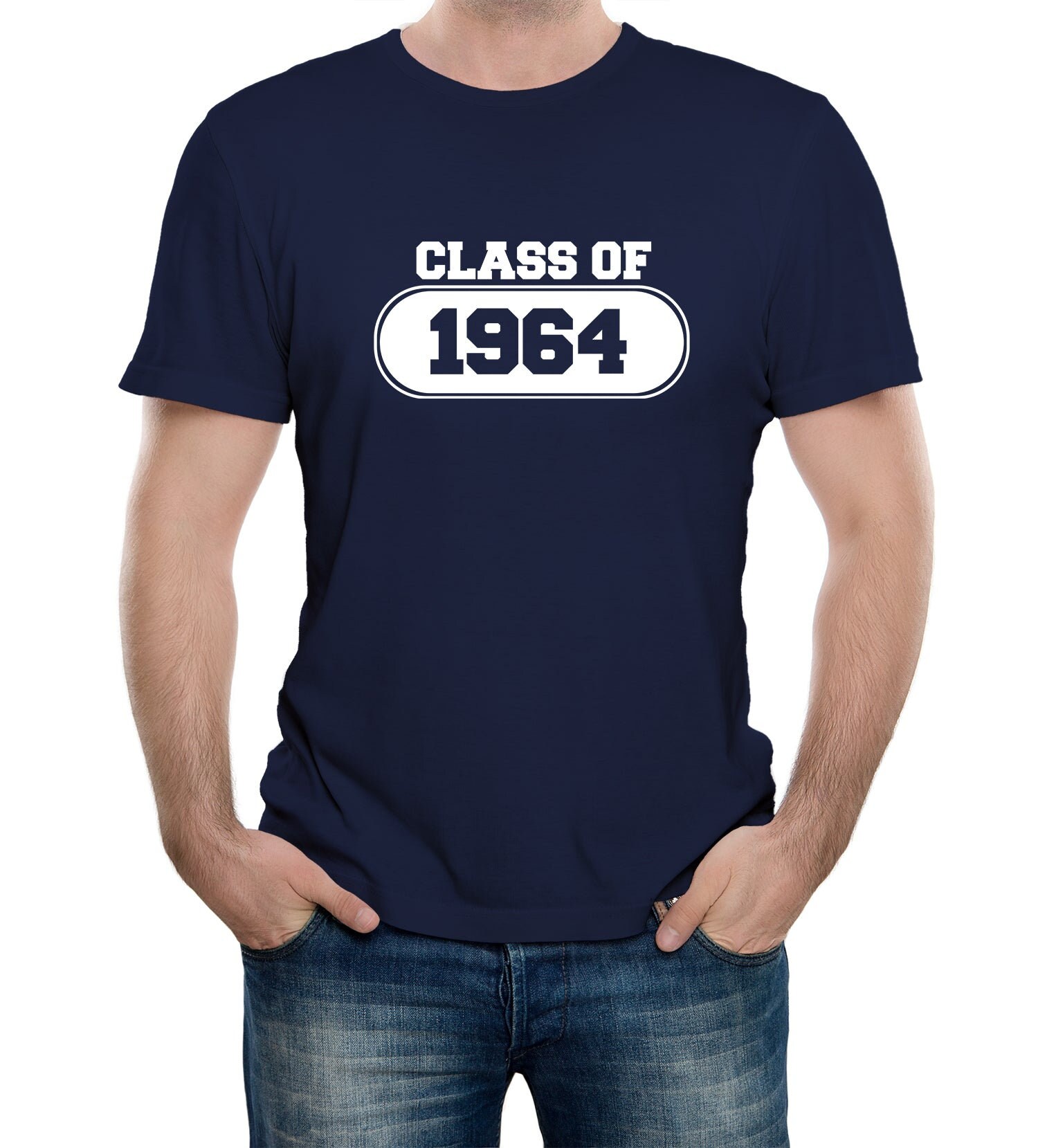 Mens Class of 1964 College School Graduation T-shirt | Etsy