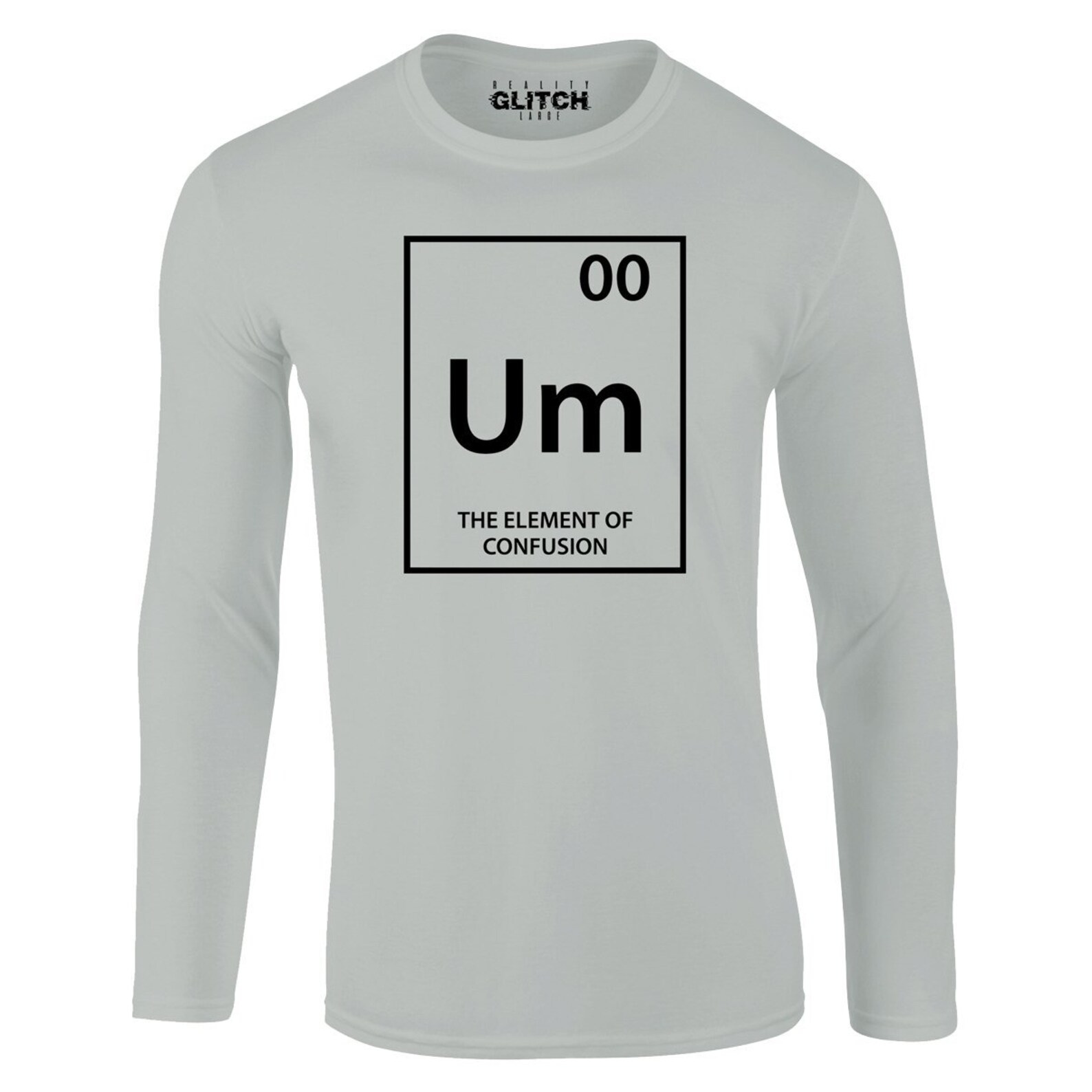Mens UM the Element of Confusion T-shirt Long Sleeve - Etsy UK