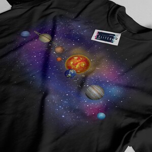 Solar System & Planets Kids T-shirt Cool Space - Etsy