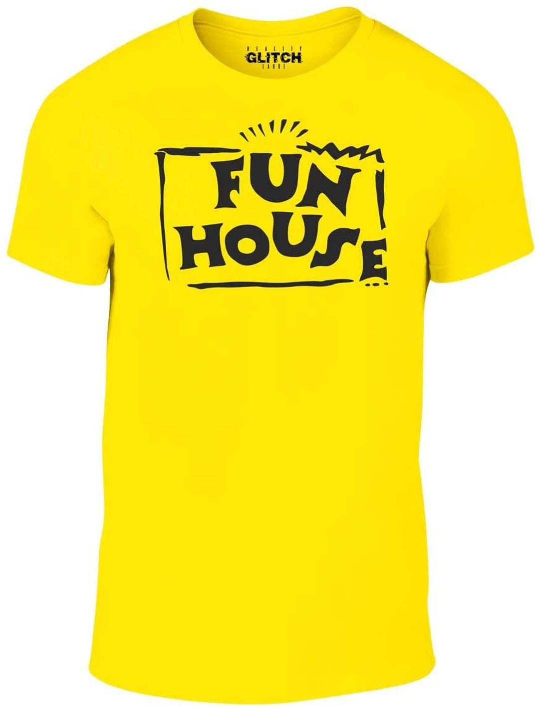 Reality Glitch's Men's Fun House T-shirt - Etsy