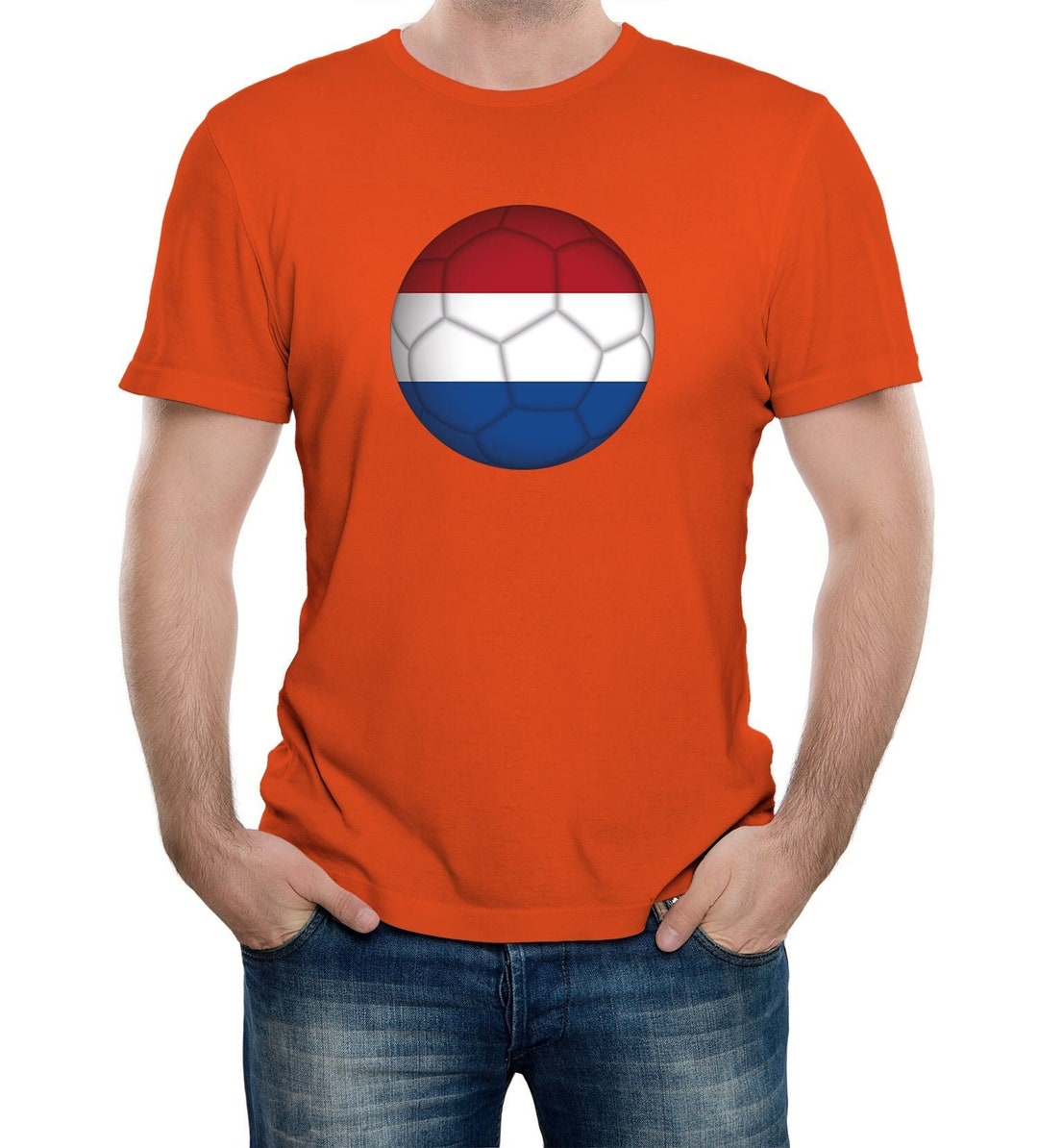 Netherlands Football Supporter Mens T-shirt World Cup Euros Dutch ...