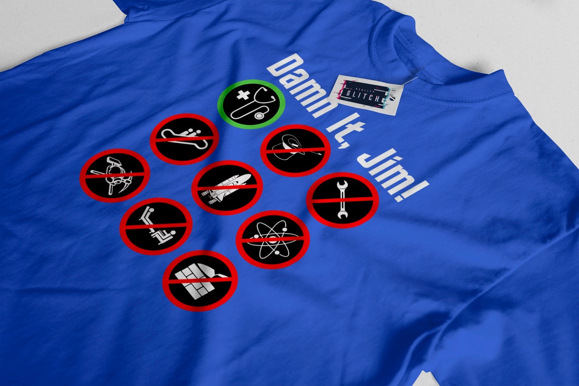 Men's Damn It Jim T-shirt - Etsy UK