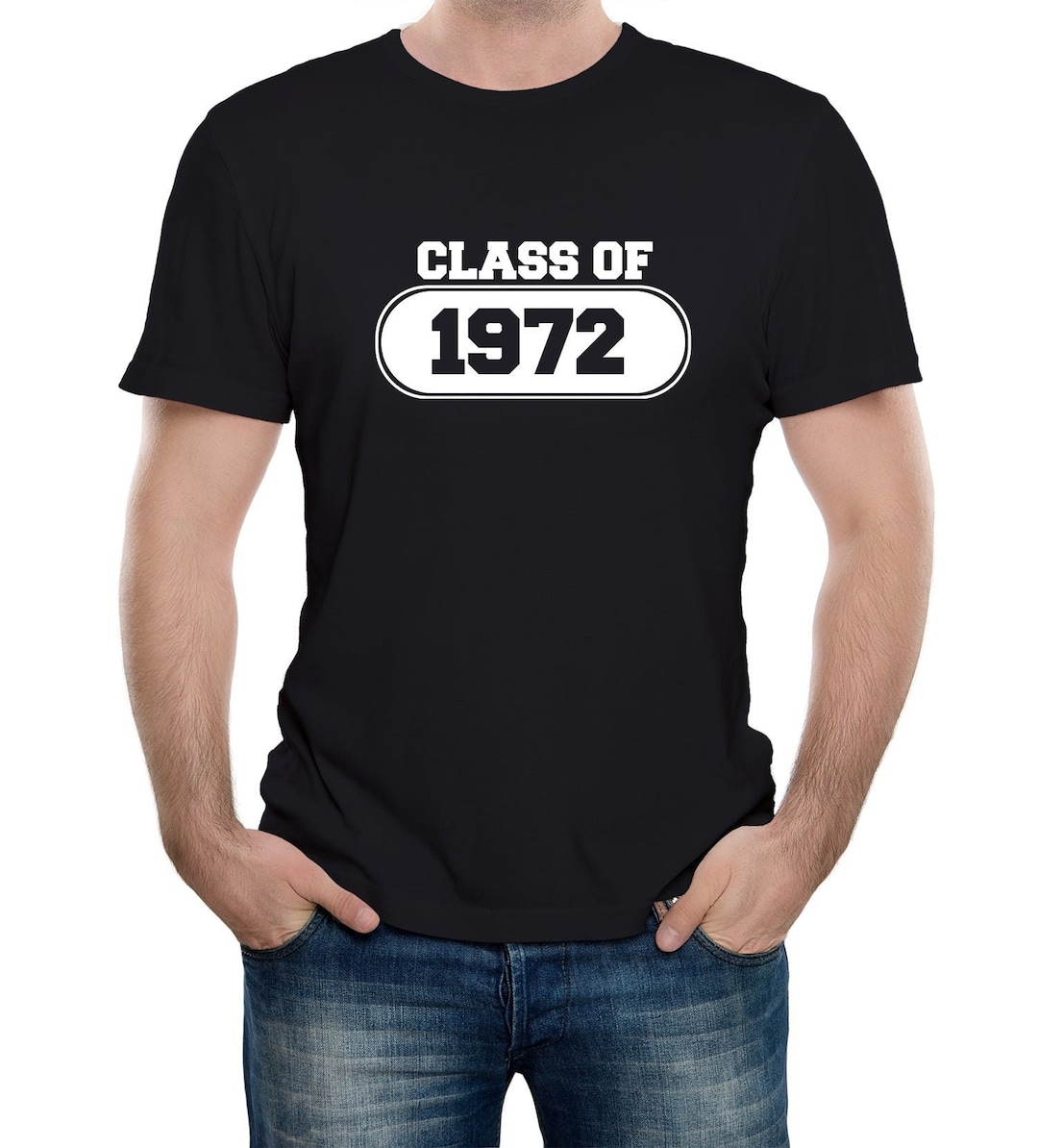 Mens Class of 1972 College School Graduation T-shirt University Gift - Etsy
