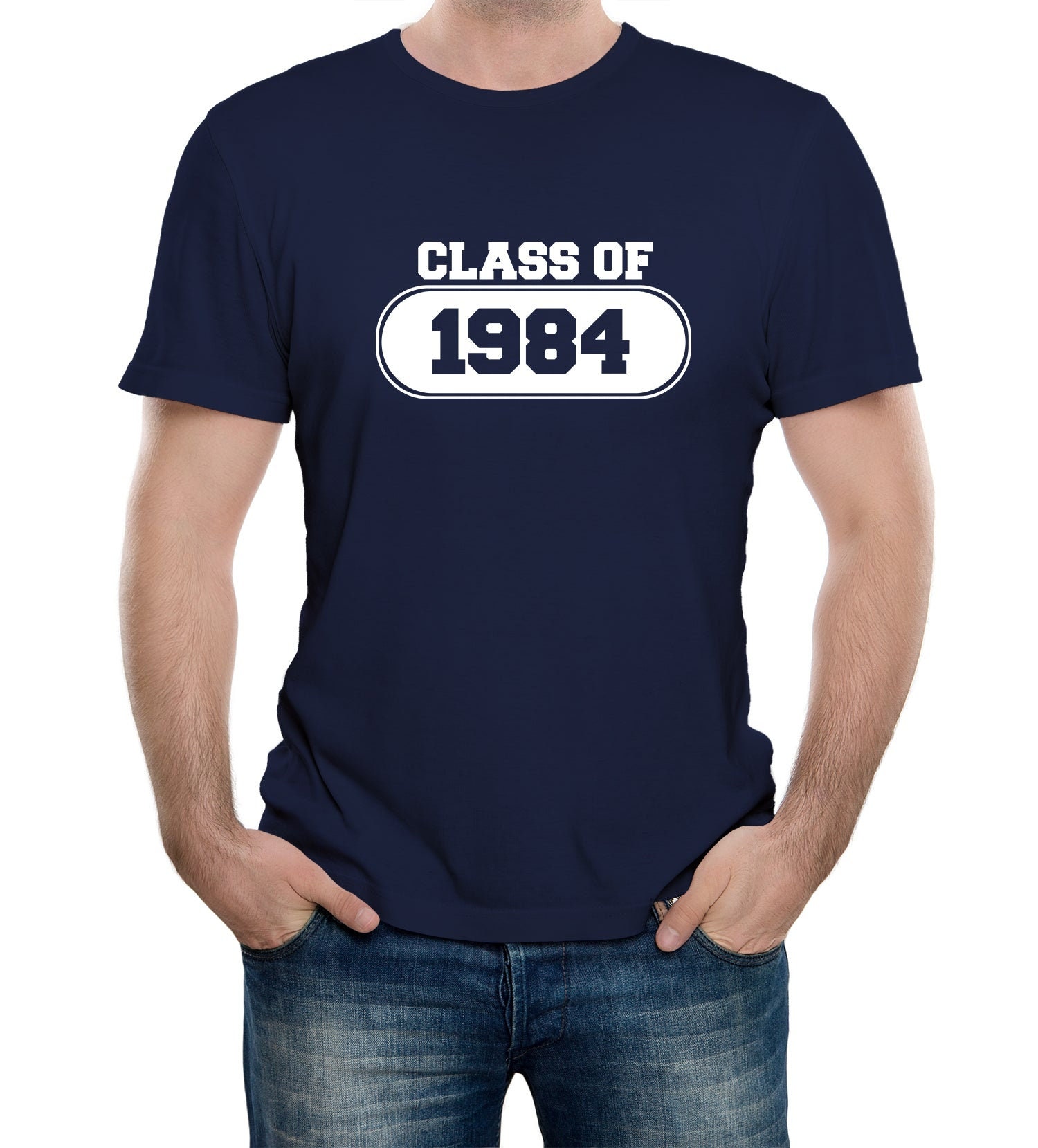 Mens Class of 1984 College School Graduation T-shirt University Gift - Etsy