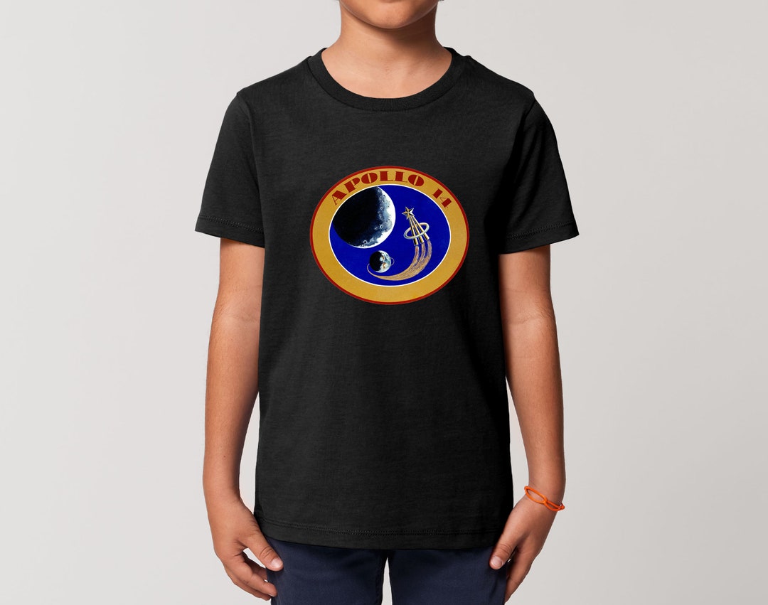 Kids NASA Apollo 14 Mission Crew Badge Logo T-shirt - Etsy