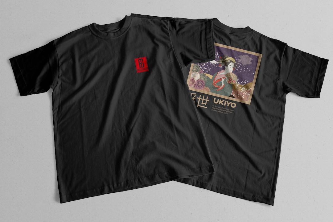 Mens the Floating World Japanese Urban Philosophy T-shirt - Etsy