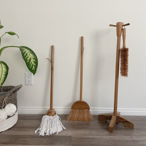 KIDS SIZE Zero Waste Cleaning Set Kids Pretend Play Set - Etsy