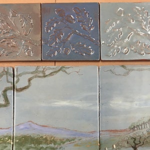 Bespoke Fighting Stag Tile Panel - Etsy