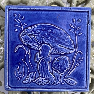 Beautiful Blue Tiles, Handmade in the Westcountry. - Etsy