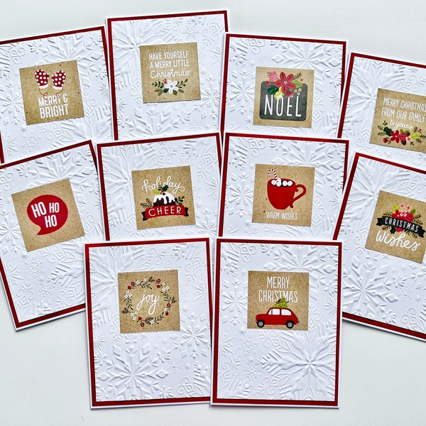 Christmas Cards Handmade - Etsy