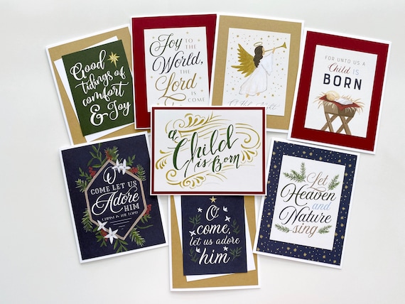 Handmade Christian Christmas Cards