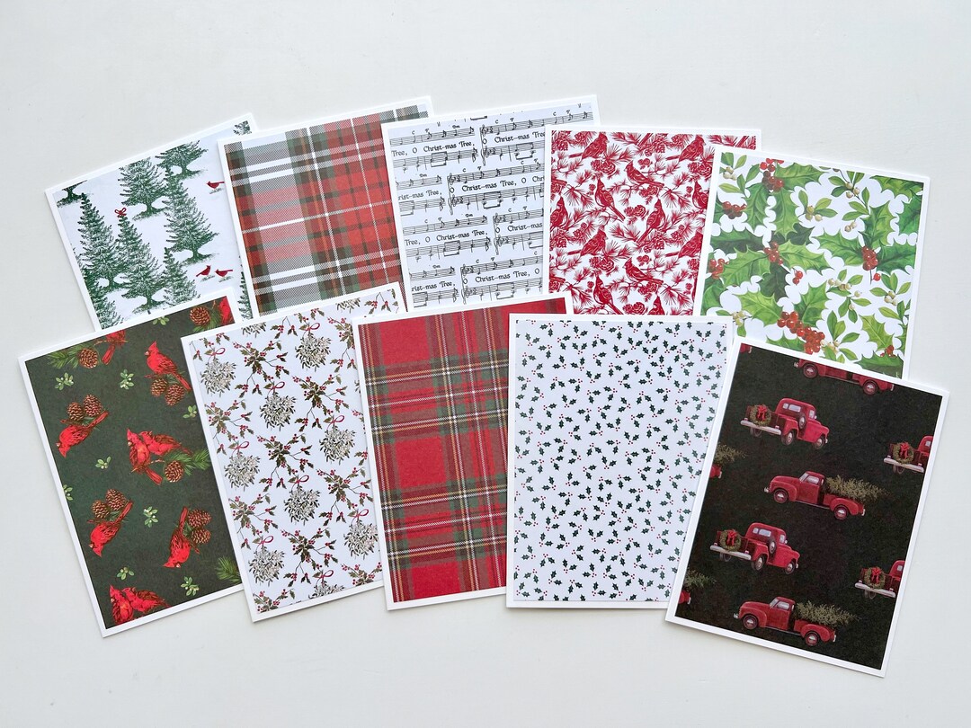 Blank Holiday Note Cards, Christmas Greeting Cards - Etsy