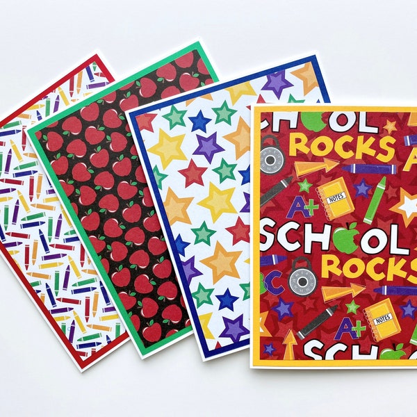 Back to School Cards - Etsy