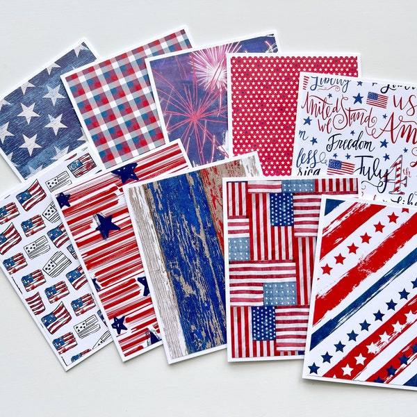 Patriotic Card - Etsy