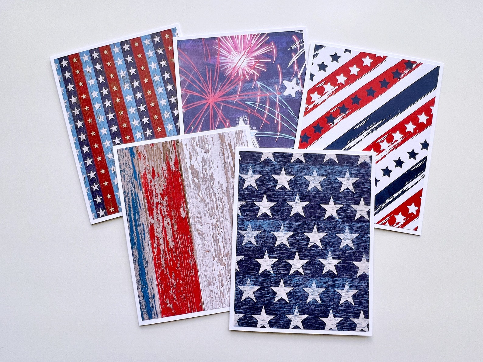 Fourth of July Cards Independence Day Card Set of 10 - Etsy