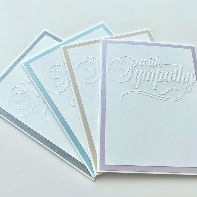 Handmade Sympathy Cards - Etsy