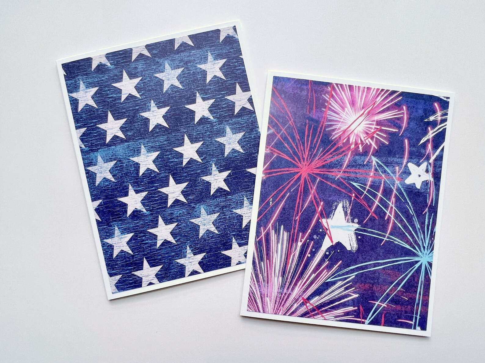 Fourth of July Cards Independence Day Card Set of 10 - Etsy