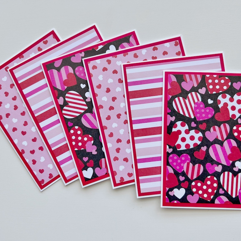 Mini Valentine Cards - Etsy