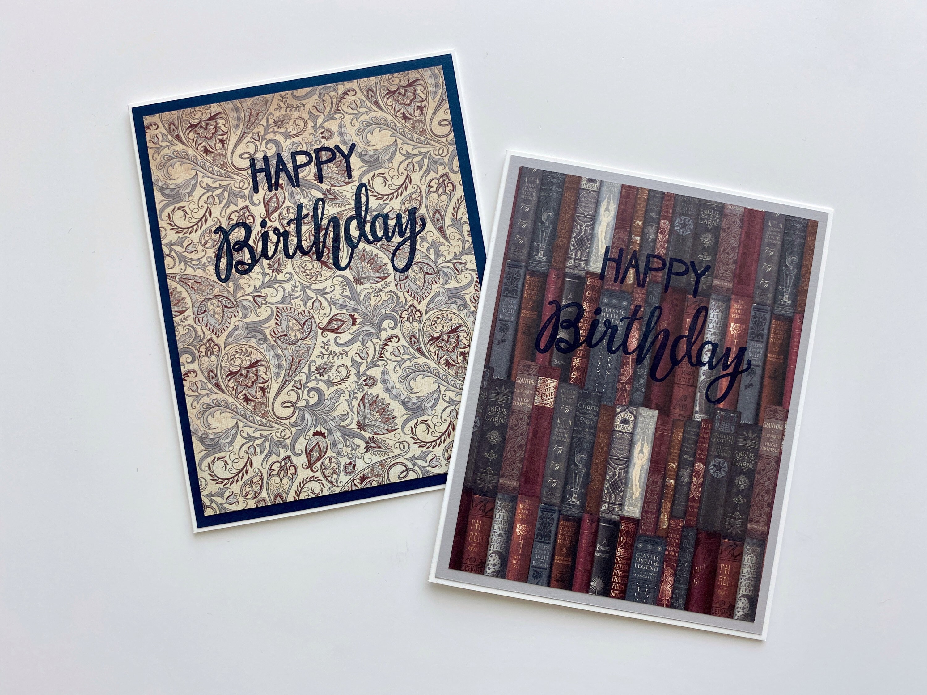 Birthday Cards for Men Masculine Greeting Card Set - Etsy