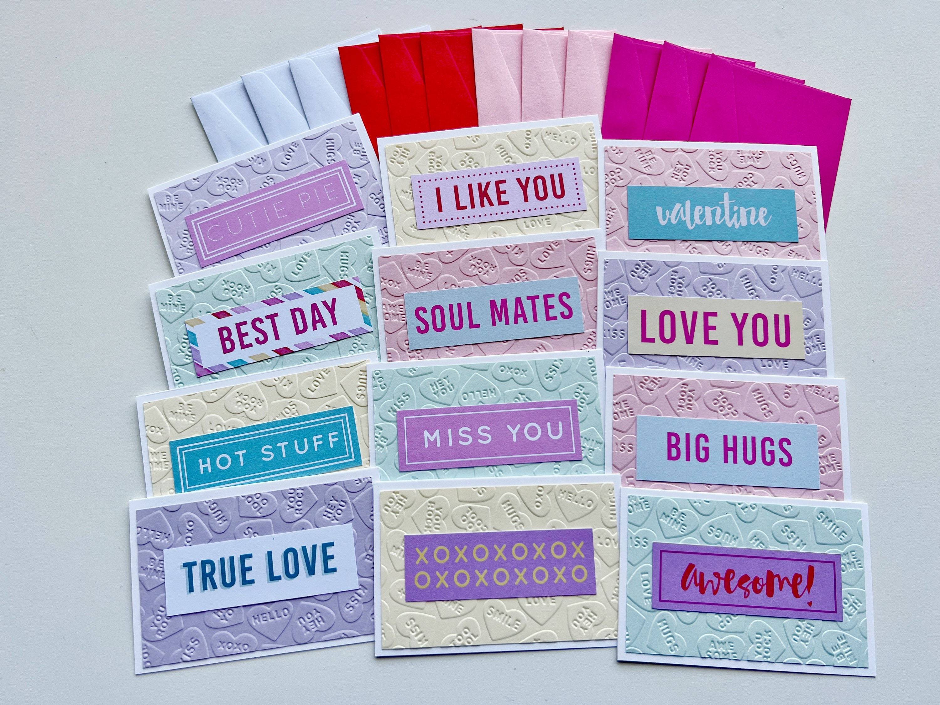 Mini Love Note Cards, Valentines Day Cards for Kids - Etsy