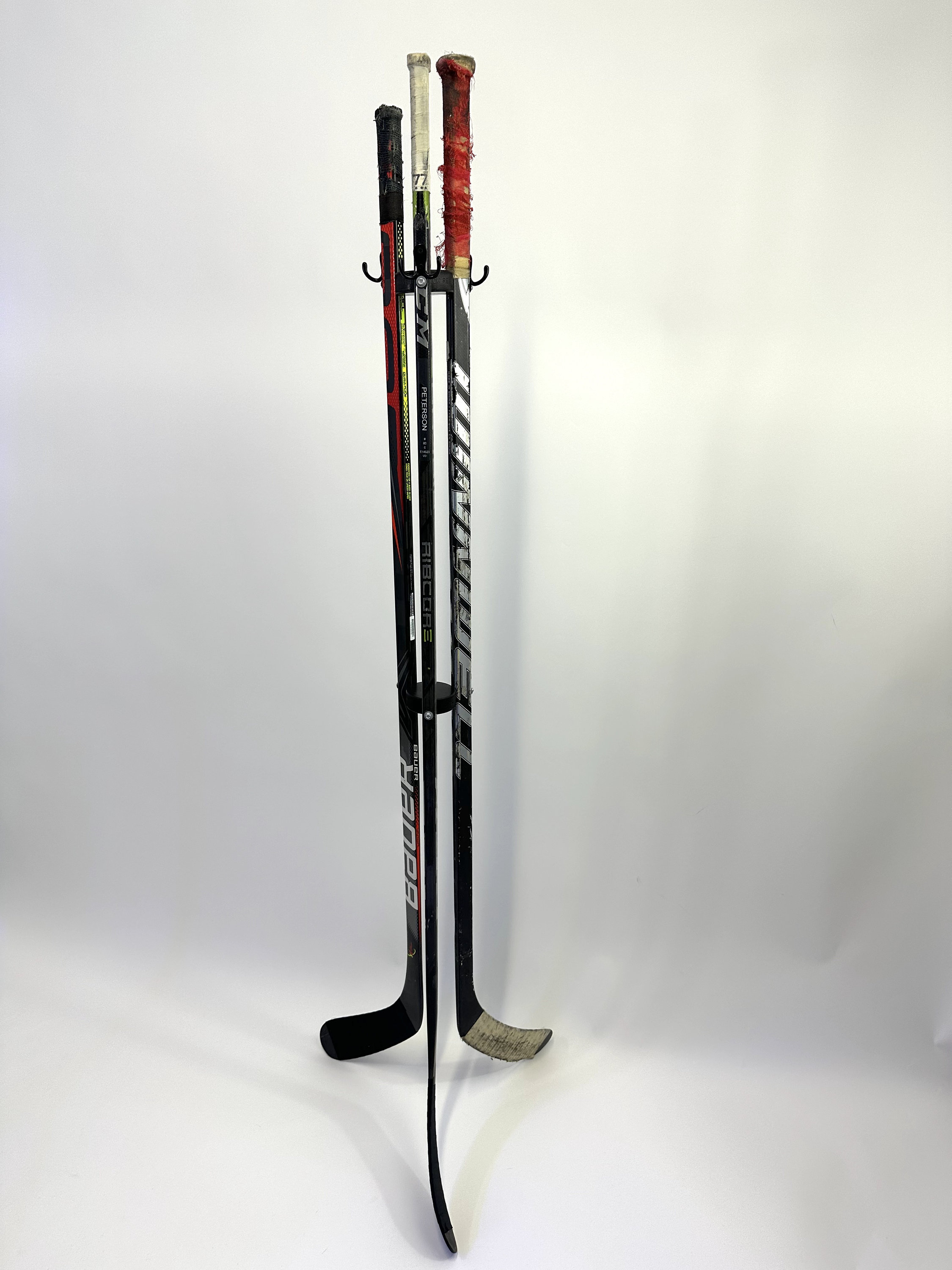 Hockey Stick Coat Rack Made From Game Used Sticks - Etsy